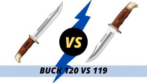 Buck Knives 119 vs Buck Knives 120 - Buck 120 VS 119 - Knife User